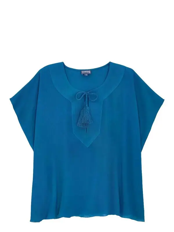 Vilebrequin Tasseled Blouse - Blue