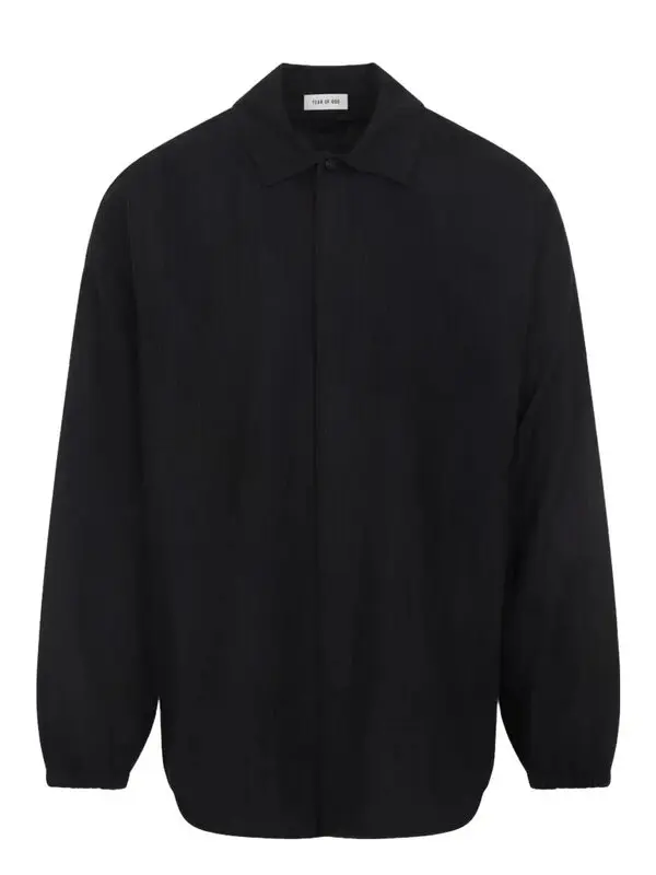Fear Of God Striped Shirt - Black