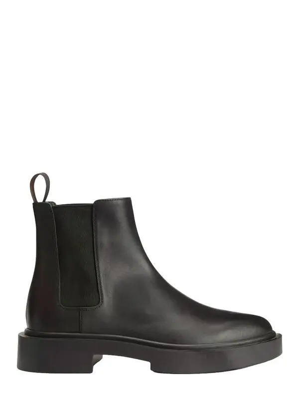 GIUSEPPE ZANOTTI Jeremiah Leather Boots - Black
