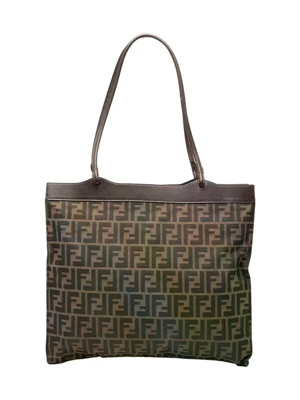 Fendi 20th Century Zucca Canvas Tote Bag - Brown