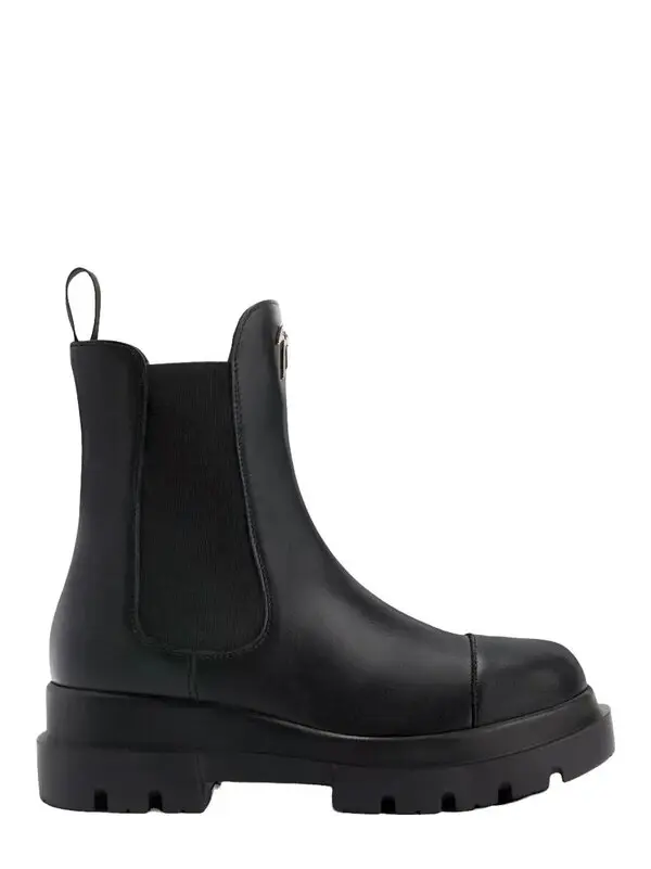 GIUSEPPE ZANOTTI Lybbi Leather Boots - Black