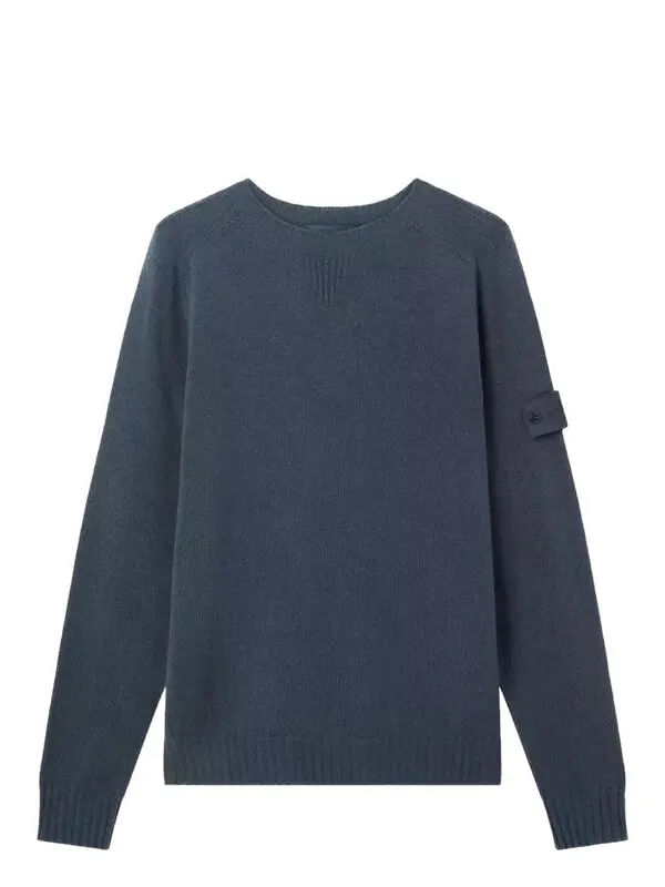 Stone Island Crewneck Sweater - Blue