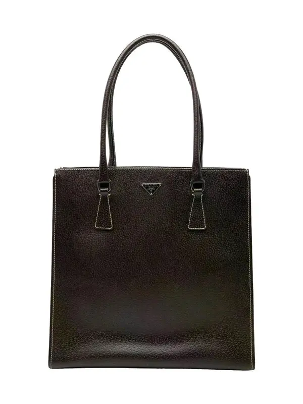 Prada 2000-2013 Cinghiale Sport Tote Bag - Brown