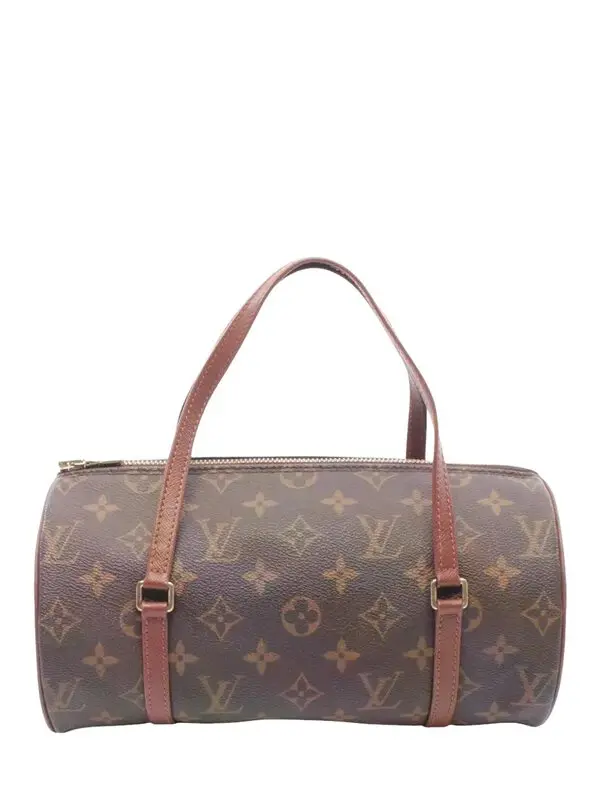 LOUIS VUITTON 2002 Monogram Papillon 26 Handbag - Brown