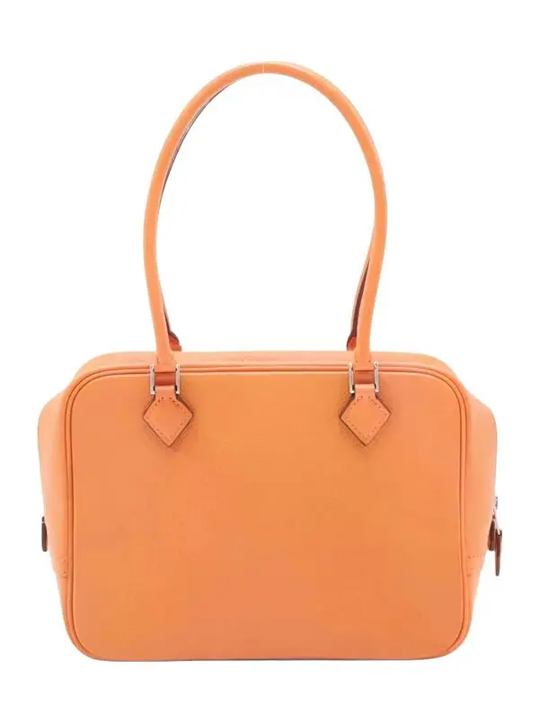 Hermès 2008 Epsom Plume 20 Handbag - Orange