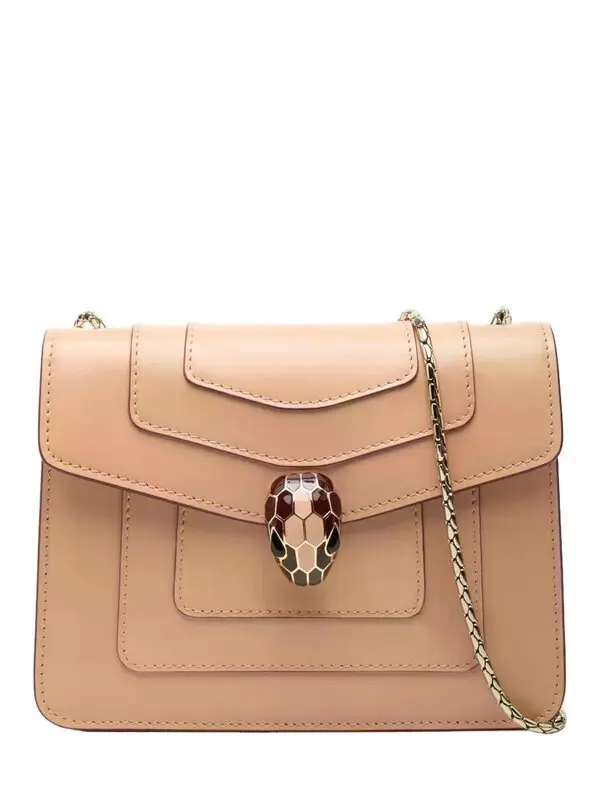 BVLGARI Serpenti Forever Chain Crossbody Bag - Brown