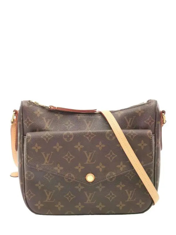 LOUIS VUITTON 2016 Monogram Mabillon Crossbody Bag - Brown