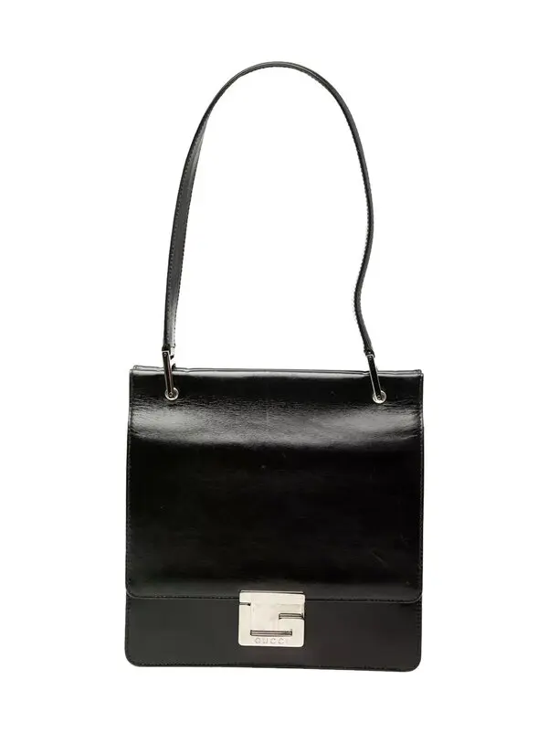 Gucci 20th Century Calfskin Shoulder Bag - Black