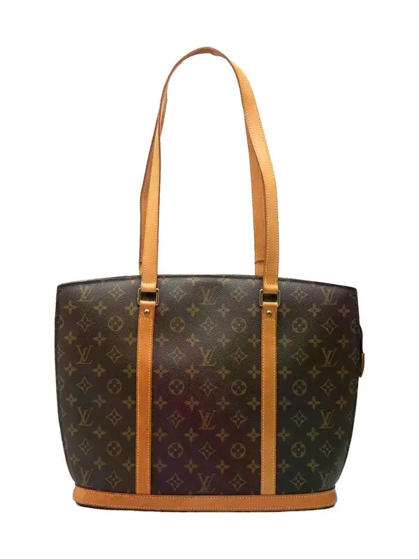 LOUIS VUITTON 1999 Monogram Babylone Tote Bag - Brown