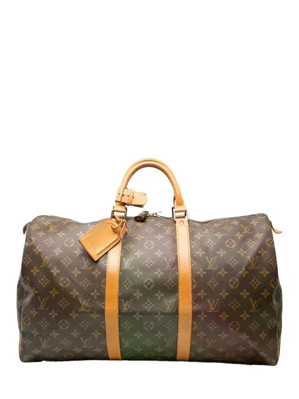 LOUIS VUITTON 1991 Monogram Keepall 50 - Brown