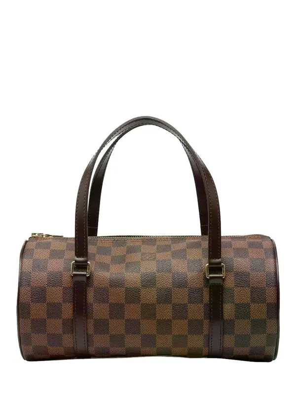 LOUIS VUITTON 2006 Damier Ebene Papillon 26 Handbag - Brown