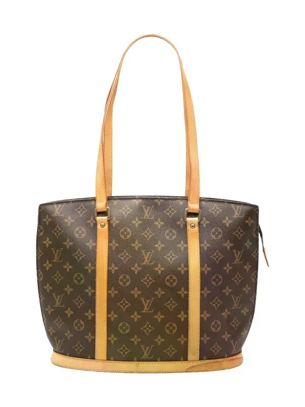 LOUIS VUITTON 1998 Monogram Babylone Tote Bag - Brown