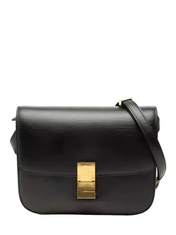 Celine 2019 Medium Classic Box Bag - Black