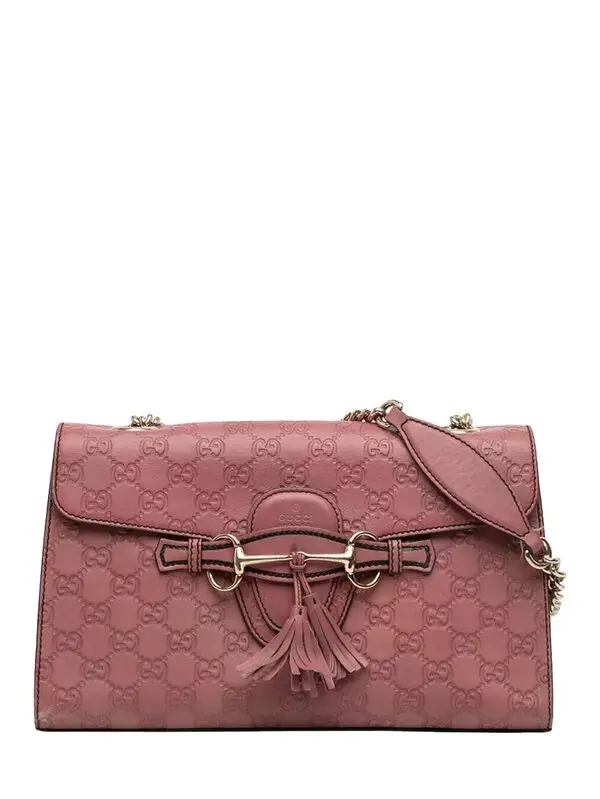Gucci Medium Sima Emily Shoulder Bag - Pink