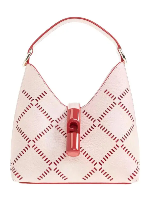 Furla Goccia Patterned Tote - Pink