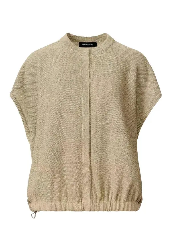Fabiana Filippi Buttoned Fine Knit Cardigan - Neutrals