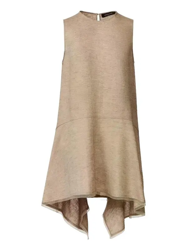 Fabiana Filippi Asymmetric Paneled Top - Neutrals