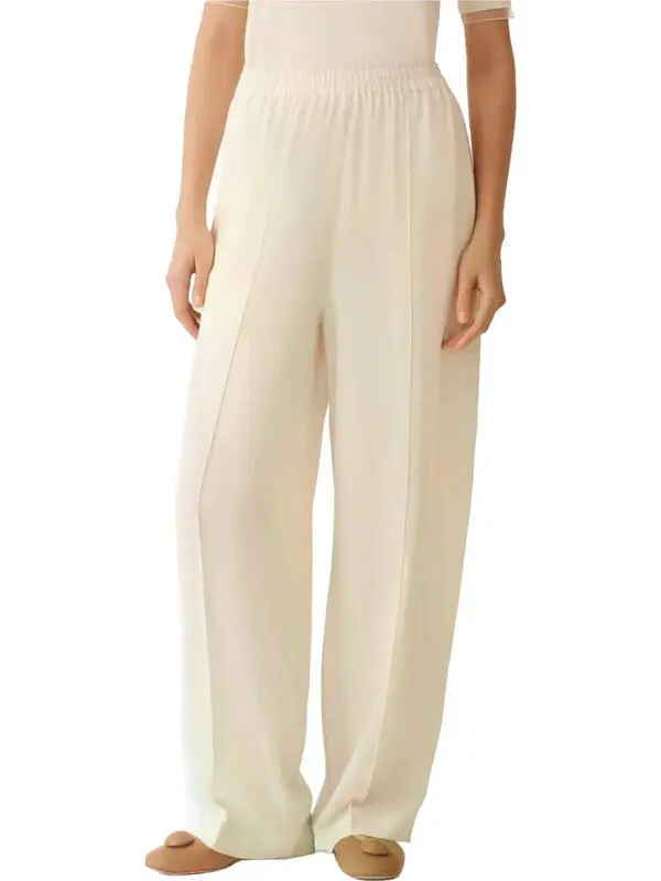 Fabiana Filippi Elasticated Waist Trousers - Neutrals