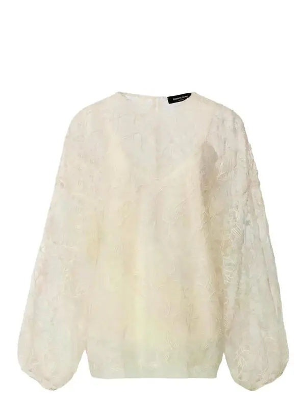 Fabiana Filippi Lace Blouse - Neutrals