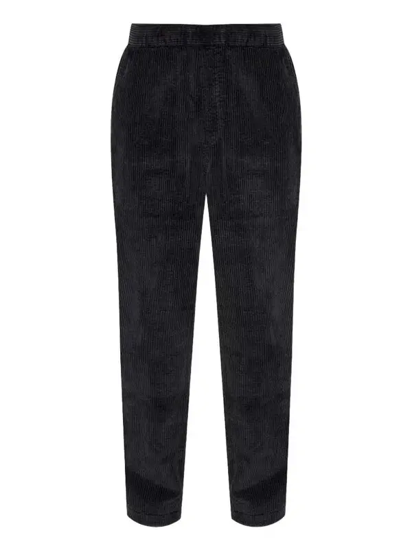 American Vintage Padow Corduroy Trousers - Black
