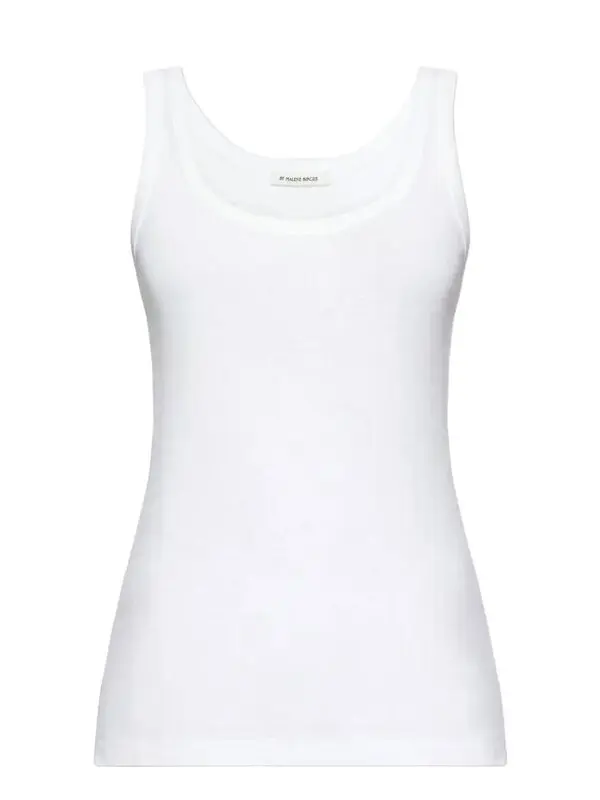 BY MALENE BIRGER Dali Organic Cotton Tank Top - White