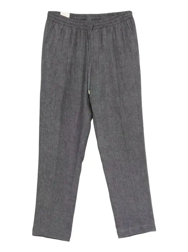 BRIGLIA 1949 Drawstring Trousers - Grey