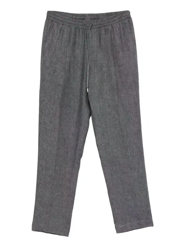 BRIGLIA 1949 Drawstring Trousers - Grey