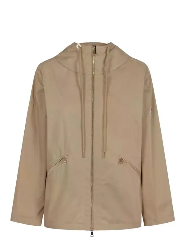 Moncler Cassiopea Hooded Jacket - Neutrals