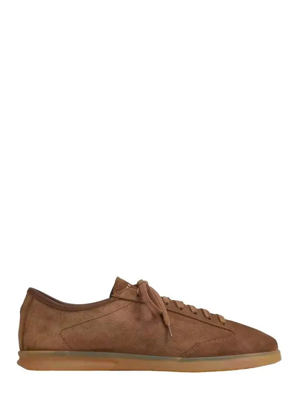 HENDERSON BARACCO Suede Low Top Sneakers - Brown