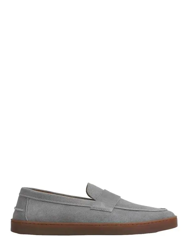 HENDERSON BARACCO Suede Loafers - Grey
