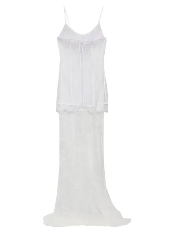 Giuseppe Di Morabito Lace Dress - White