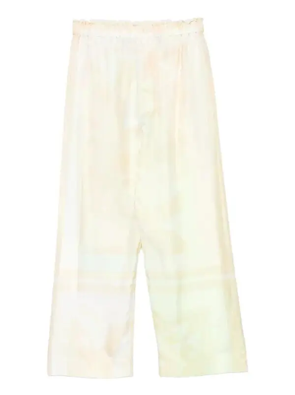 Carven Patterned Trousers - Neutrals