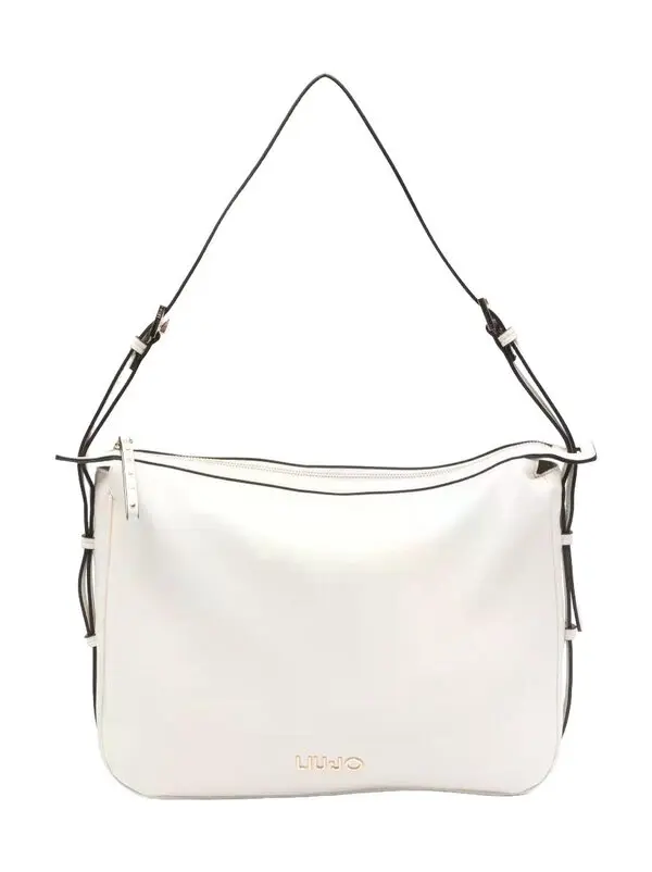 Liu Jo Medium Zip Leather Shoulder Bag - Neutrals