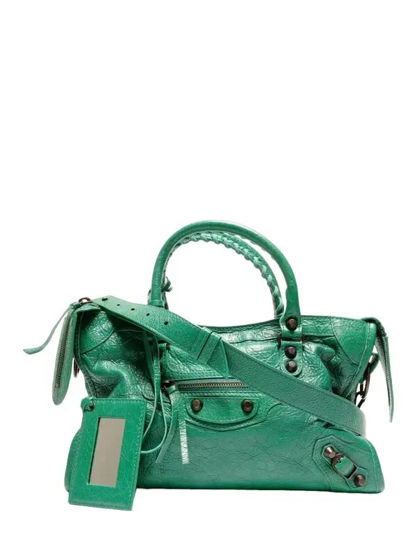 Balenciaga 2000-2020s The City Tote Bag - Green