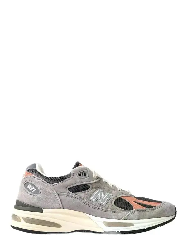 NEW BALANCE 991v2 Mesh Sneakers - Grey