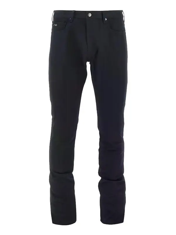 Emporio Armani Logo-detail Jeans - Blue
