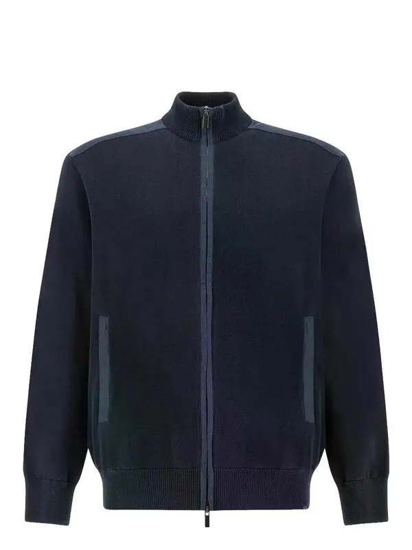 Paul & Shark Zip-up Sweater - Blue