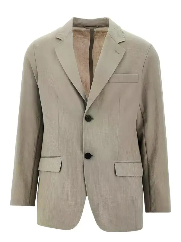 Emporio Armani Button Single Blazer - Neutrals
