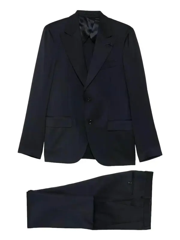 LARDINI Single-breasted Suits - Blue