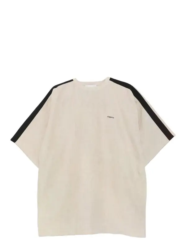 Coperni Zero Waste Striped T-shirt - Neutrals