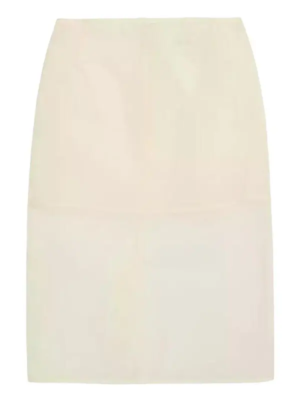 Apparis Tyra Organza Midi Skirt - Neutrals