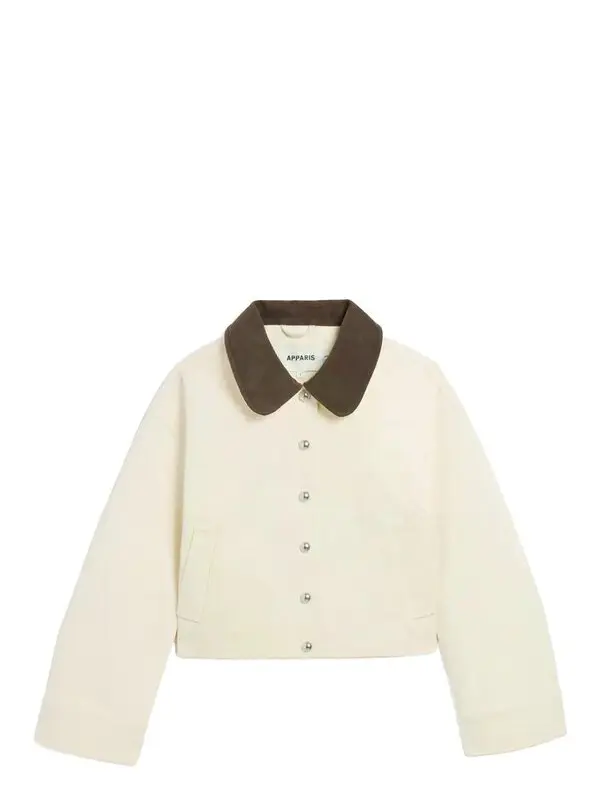 Apparis Ella Cropped Jacket - Neutrals