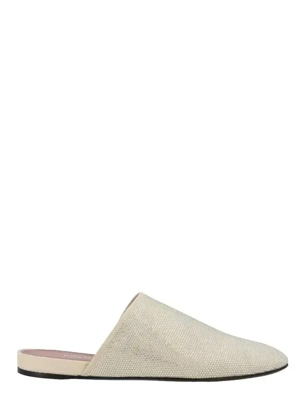 Premiata Rhinestone-embellished Mules - Neutrals