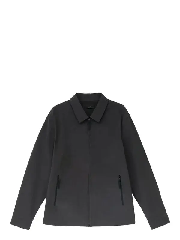 HIKING PATROL Zip-front Shirt - Black