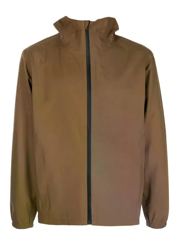 ROMEO HUNTE Logo-print Hooded Jacket - Brown