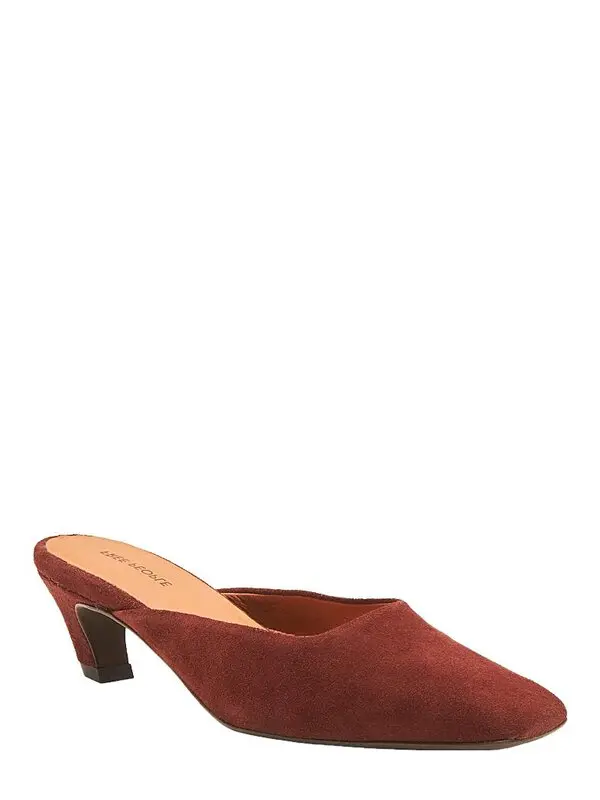 Free People Avenue Mules - Port Royal Suede