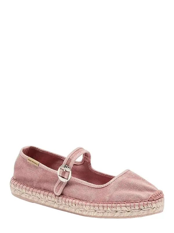 Free People Oasis Mary Jane Espadrilles - Washed Orchid Ice