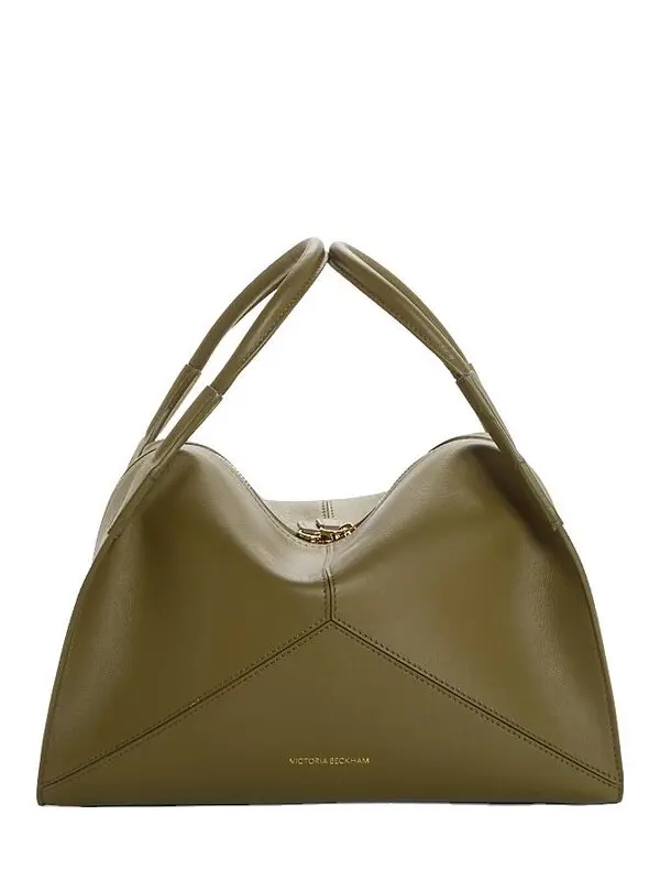 Victoria Beckham Plie Medium Top Handle Bag - Olive