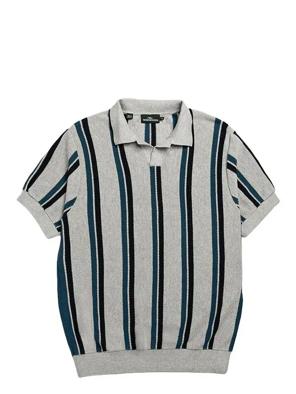 Rodd & Gunn Royce Hill Striped Polo - Dusk