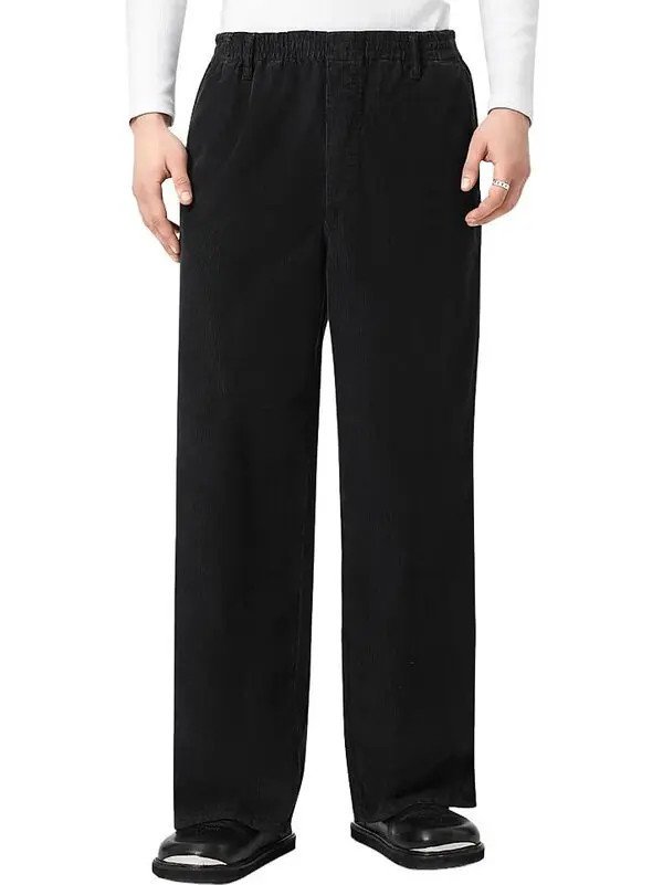 ALLSAINTS Sabbath Cord Trousers - Washed Black
